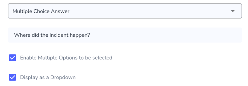 What question types can I create in a Channel?